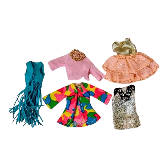 Vintage | Toys | Vintage Dawn Doll Clothes Topper Dawn Clothing Bundle ...